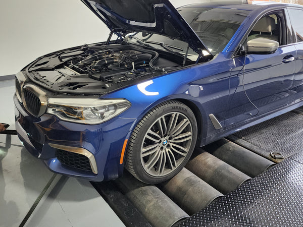BMW M550 DYNO RESULTS AND PERFORMANCE TESTING - BASELINE - ARM Motorsports