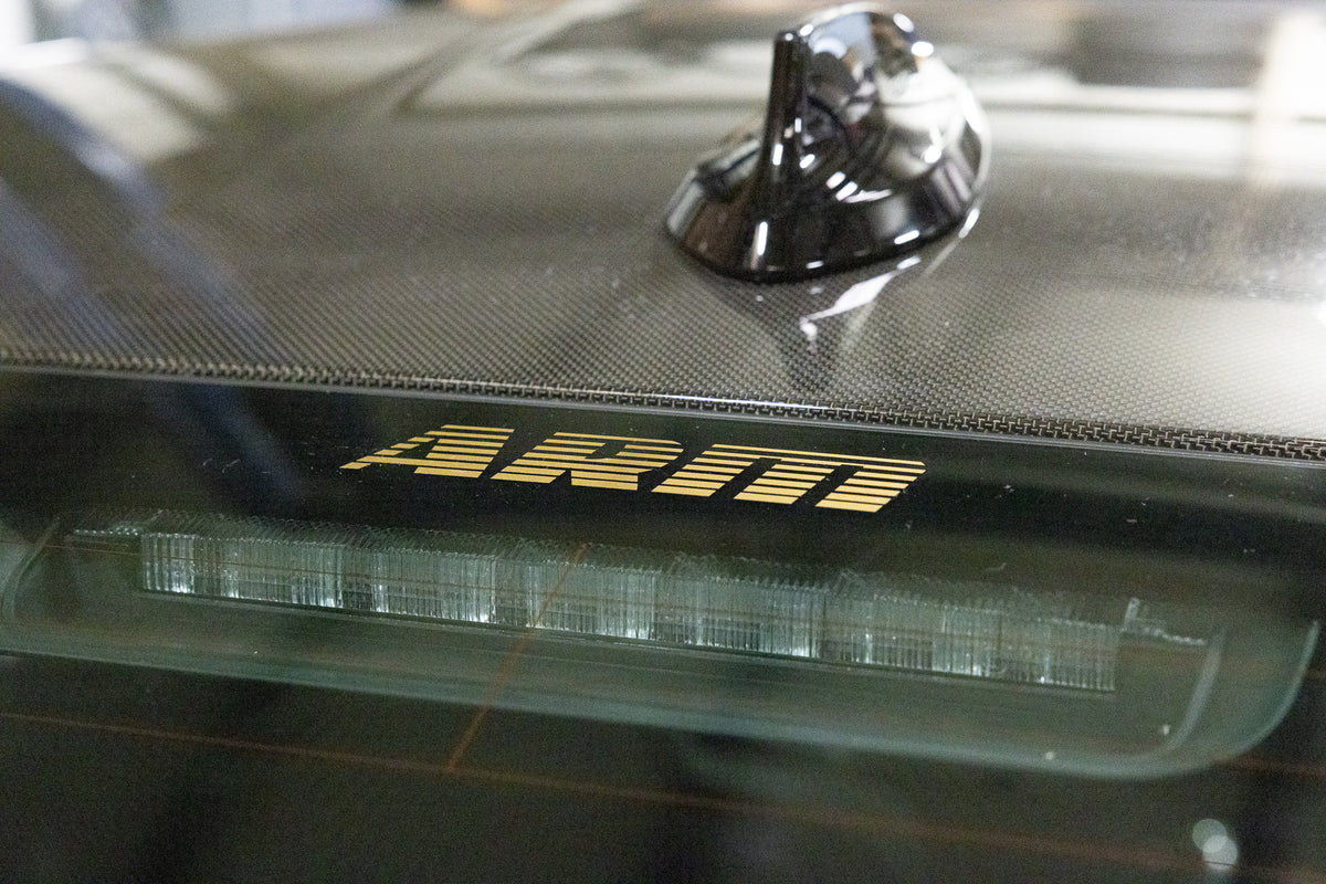 ARM GOLD TRANSFER STICKER - ARM Motorsports